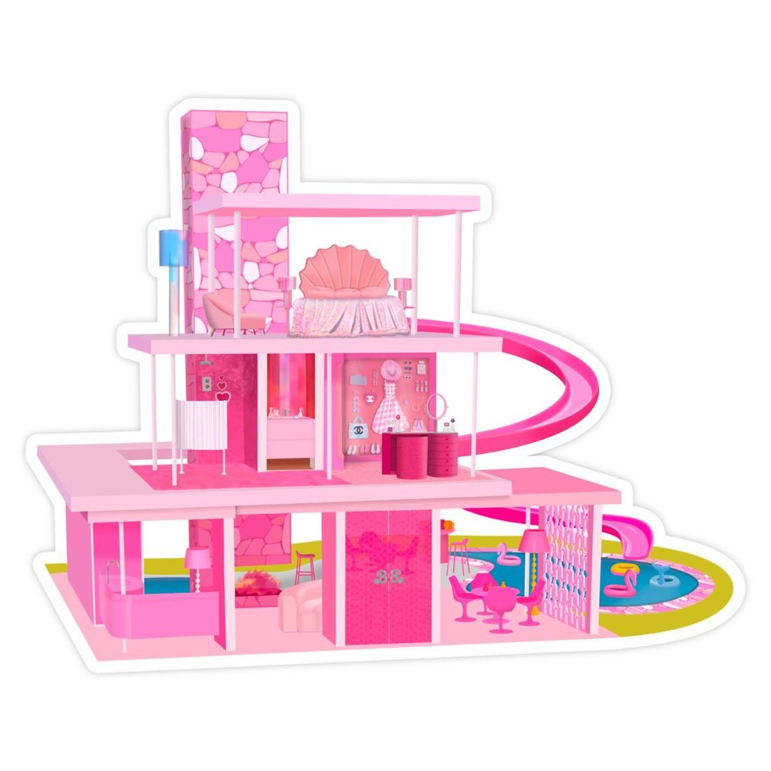 Sptrm Barbie Dreamhouse Sticker Feliz Modern