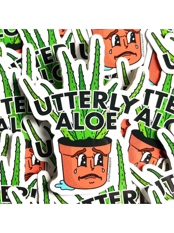 BARB Utterly Aloe Sticker – Feliz Modern
