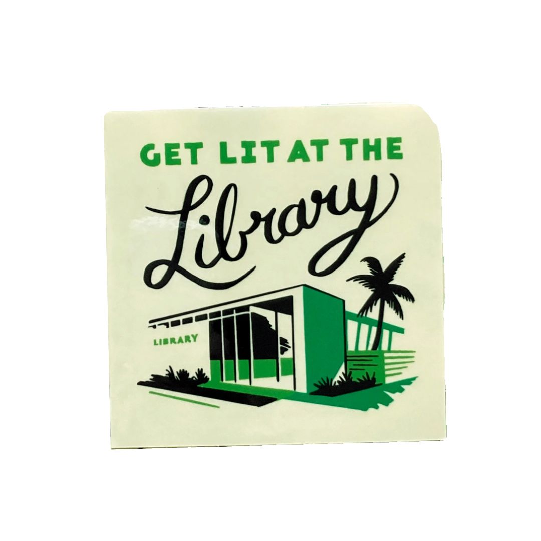 RAK Lit at The Library Sticker – Feliz Modern