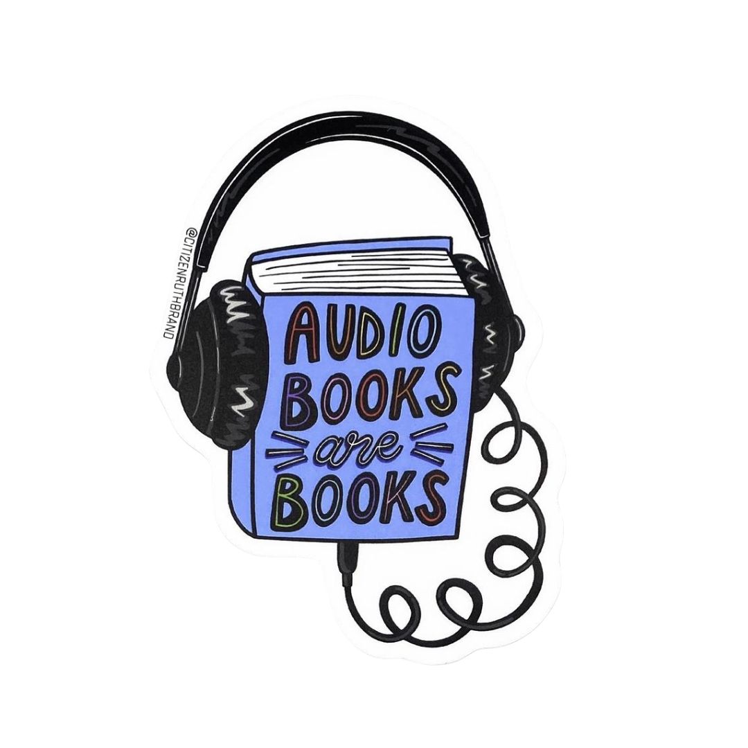 CTR Audio Books Sticker – Feliz Modern