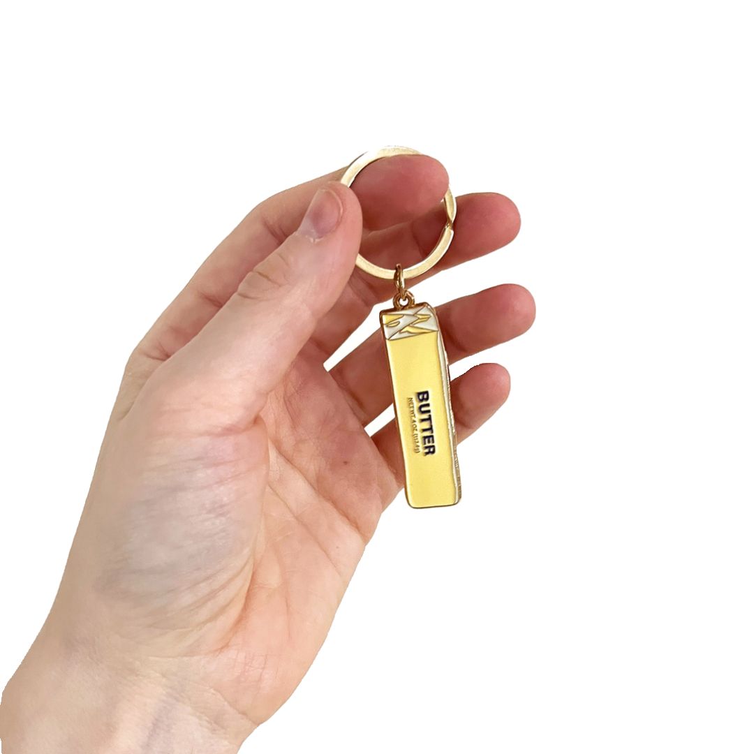 DWGS Stick of Butter Keychain – Feliz Modern