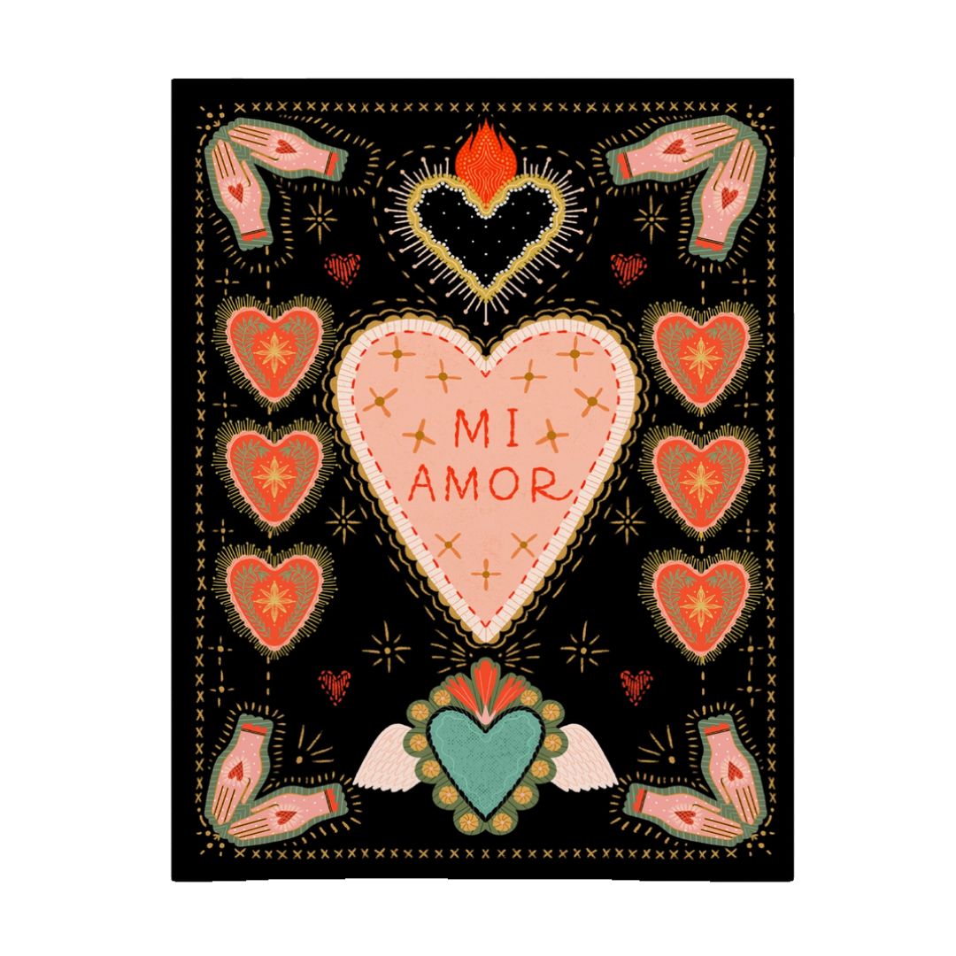 OEAC Mi Amor Card – Feliz Modern