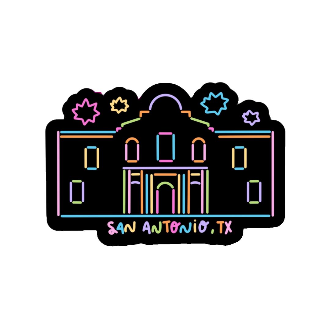 GTST Fiesta Alamo Sticker – Feliz Modern