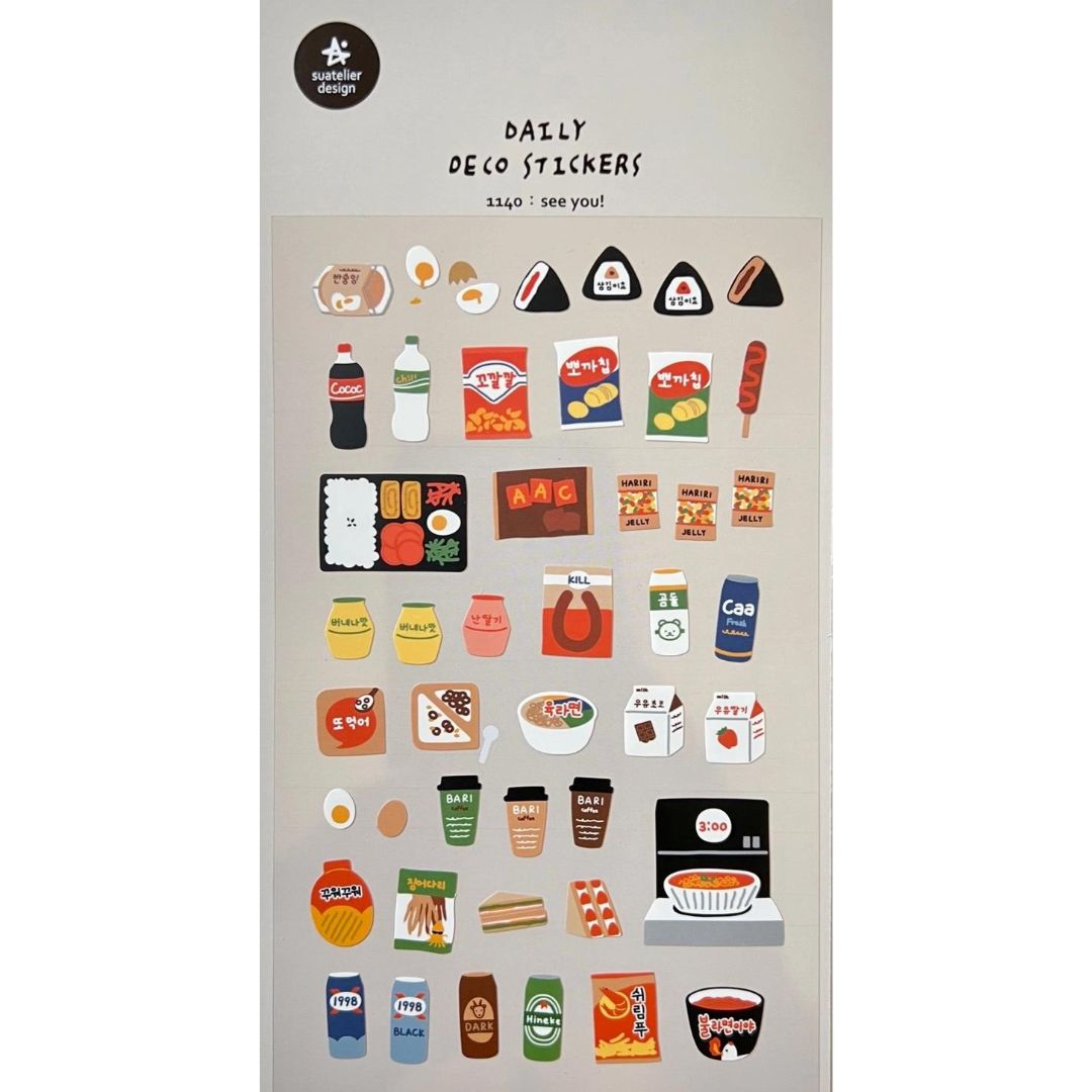 BCM Snack Time Stickers – Feliz Modern