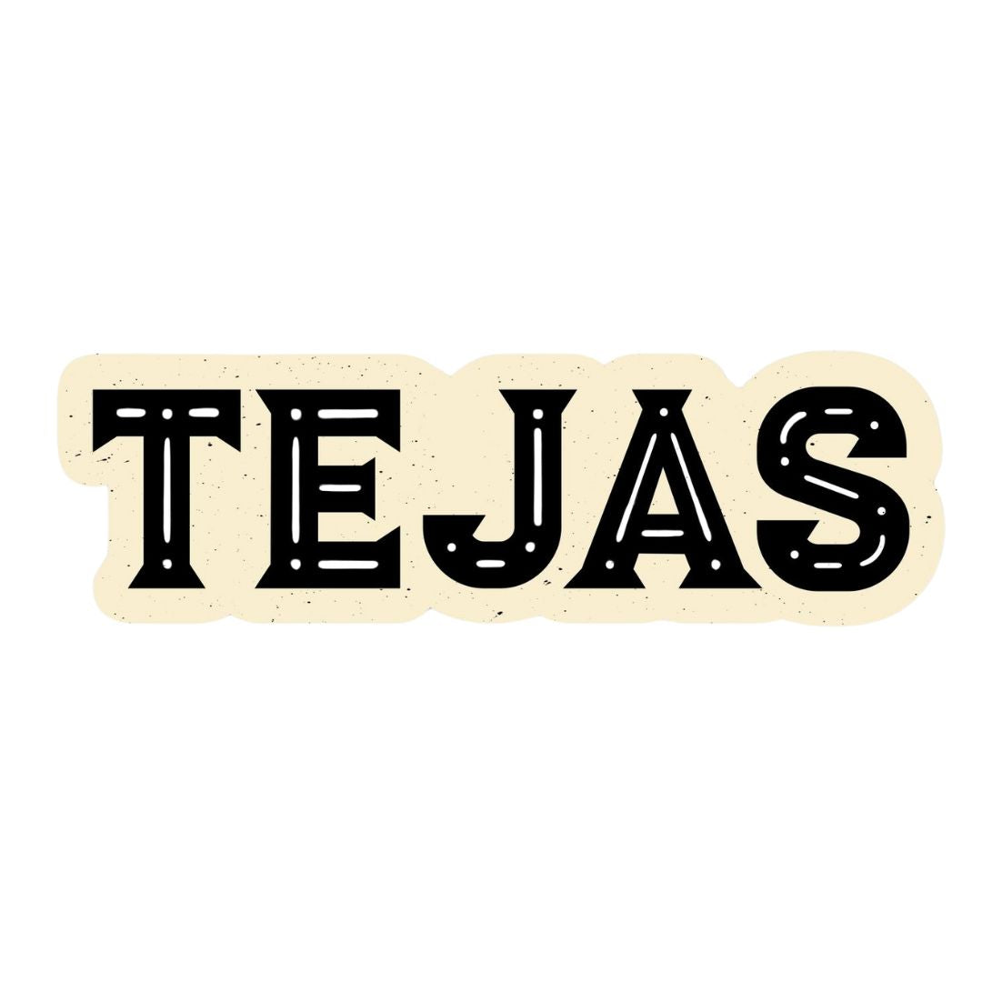 TSBX Tejas Sticker – Feliz Modern