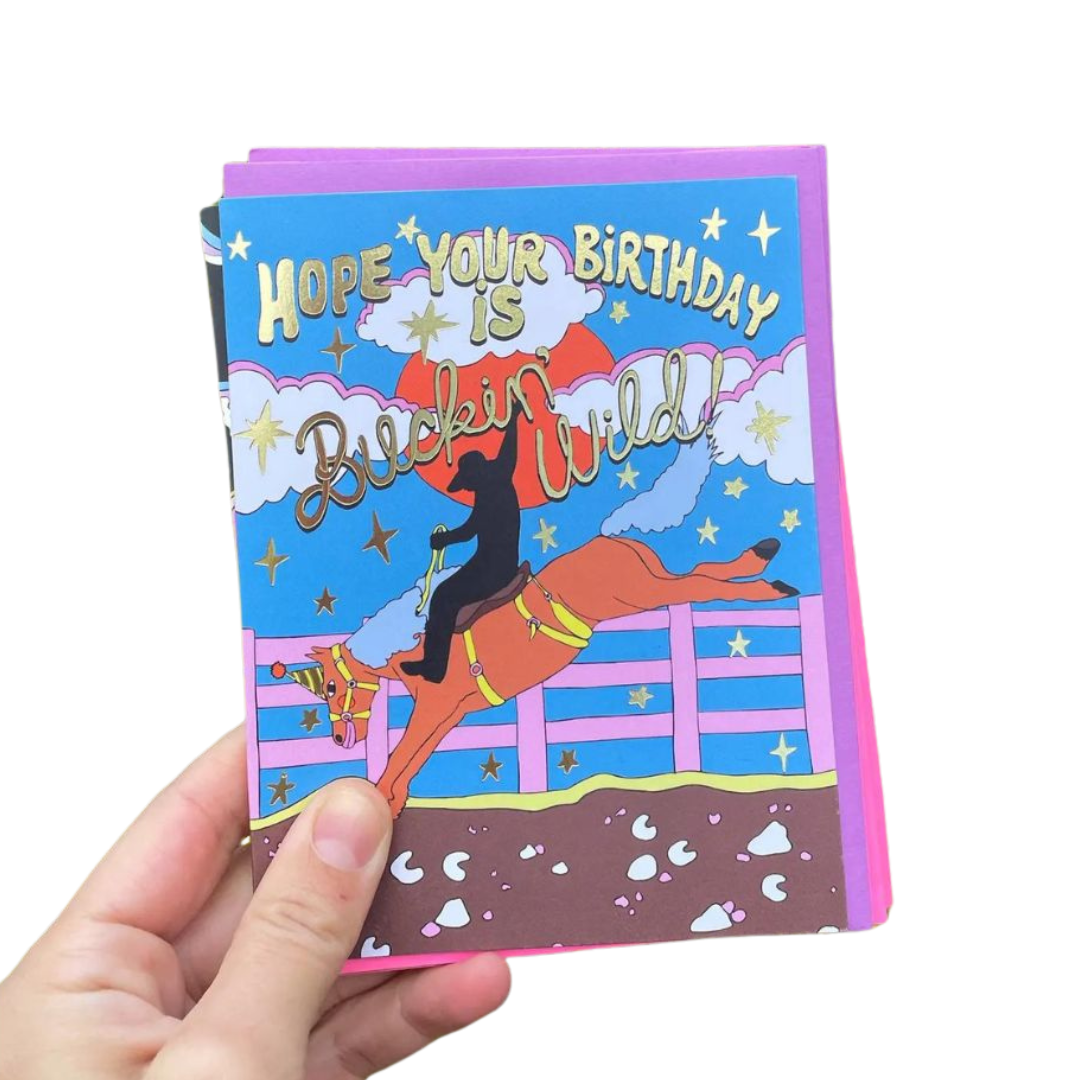 ASCH Buckin' Wild Birthday Card – Feliz Modern