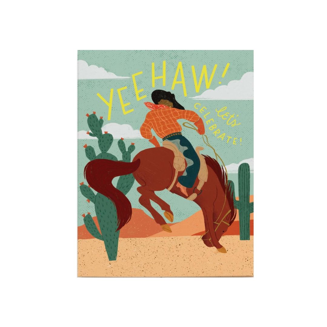 OEAC Yeehaw Card – Feliz Modern