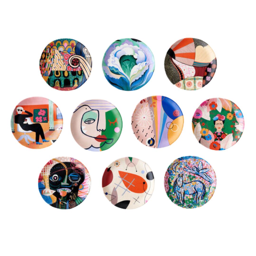 OHED Artist Plates – Feliz Modern