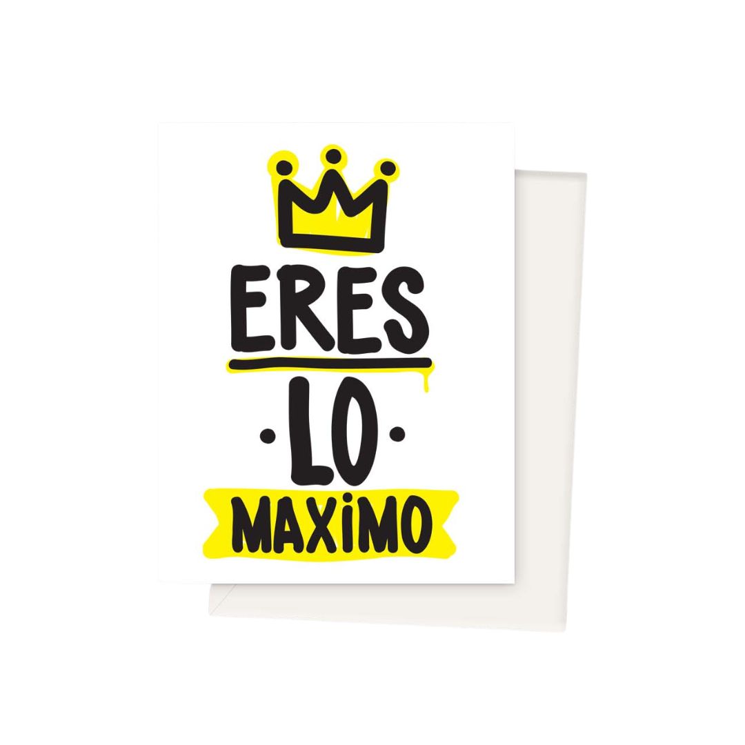 VIVG* Eres Lo Maximo Card – Feliz Modern