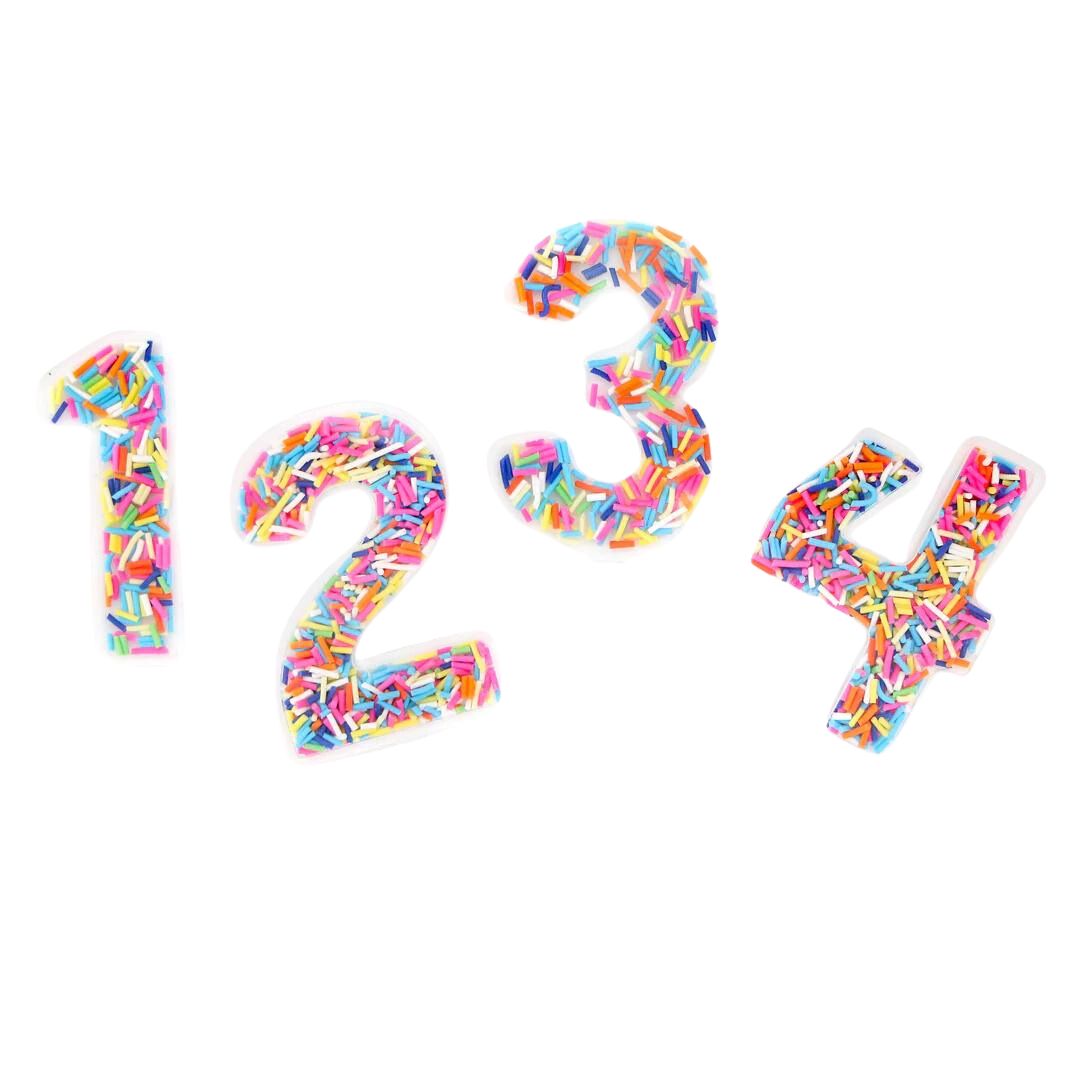 KAC* Sprinkle Number Cake Toppers – Feliz Modern