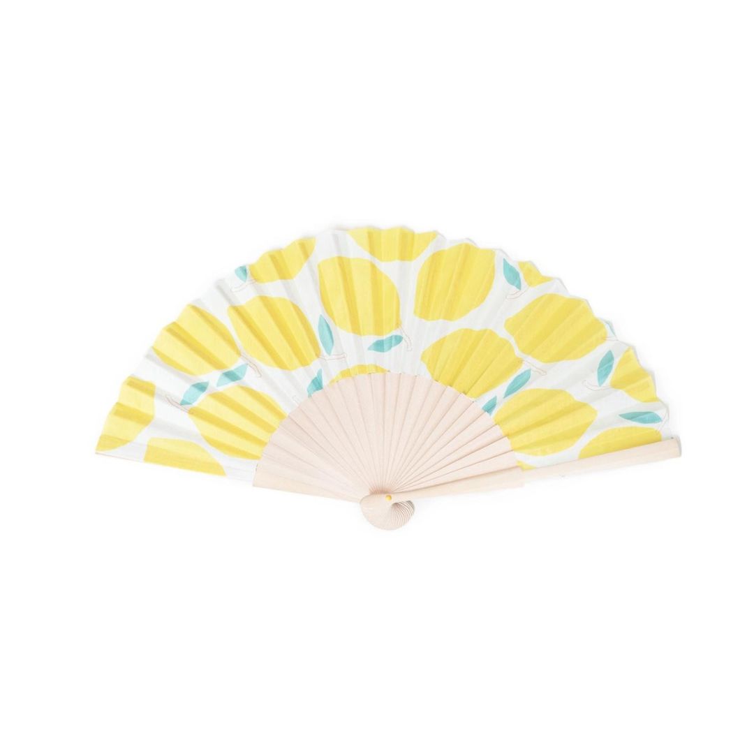 HLFR Lemon Wooden Fan – Feliz Modern