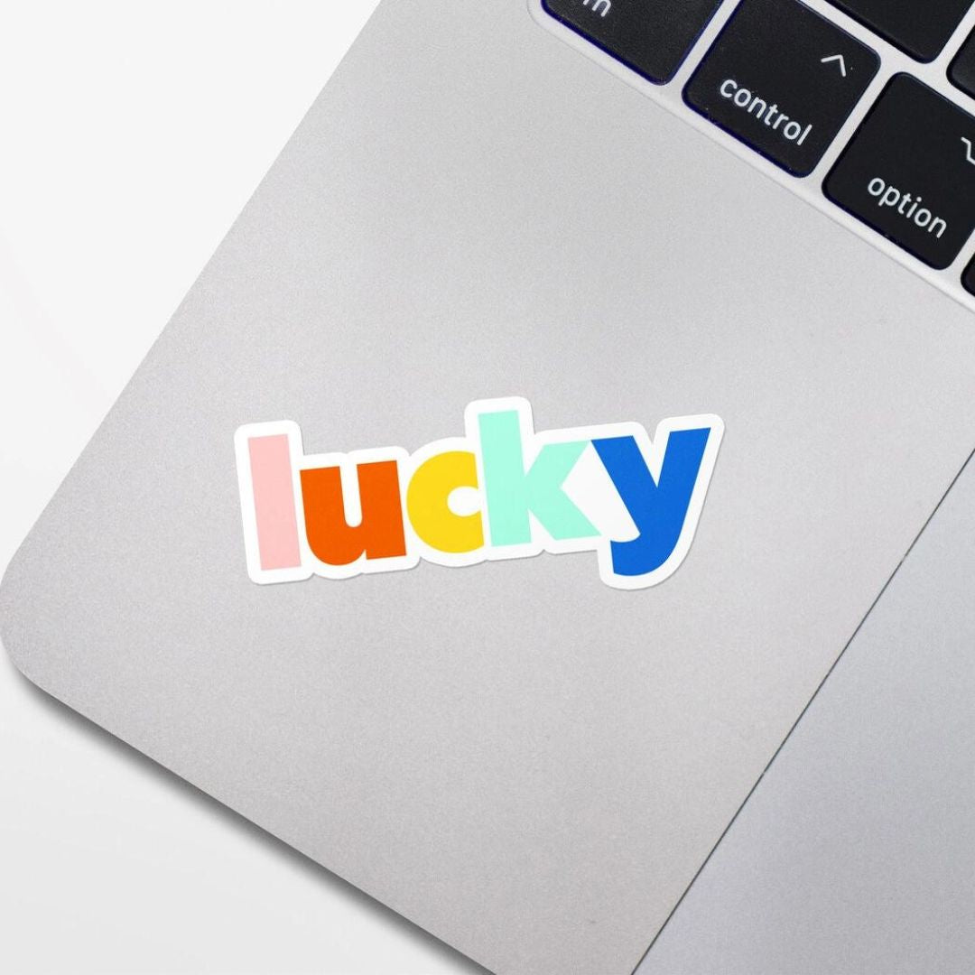 PPAS Lucky Sticker – Feliz Modern