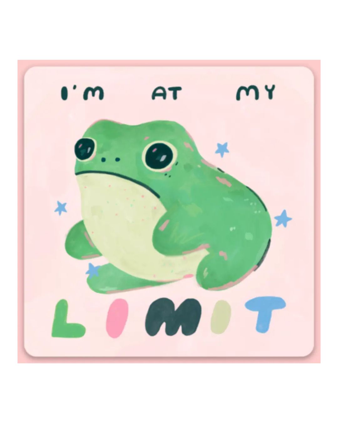 TGT Frog Limit Sticker – Feliz Modern