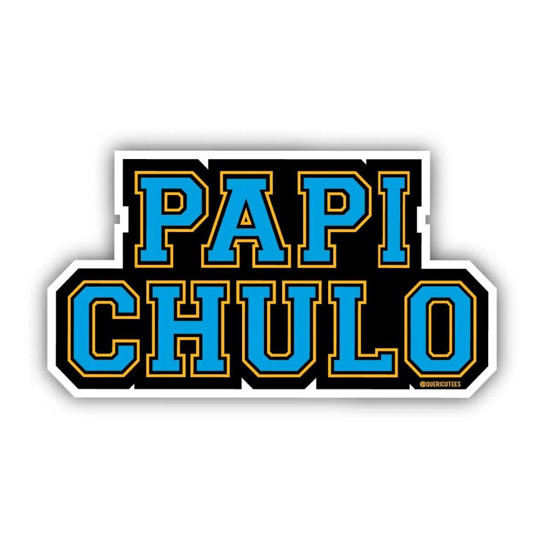QRIC Papi Chulo Sticker – Feliz Modern