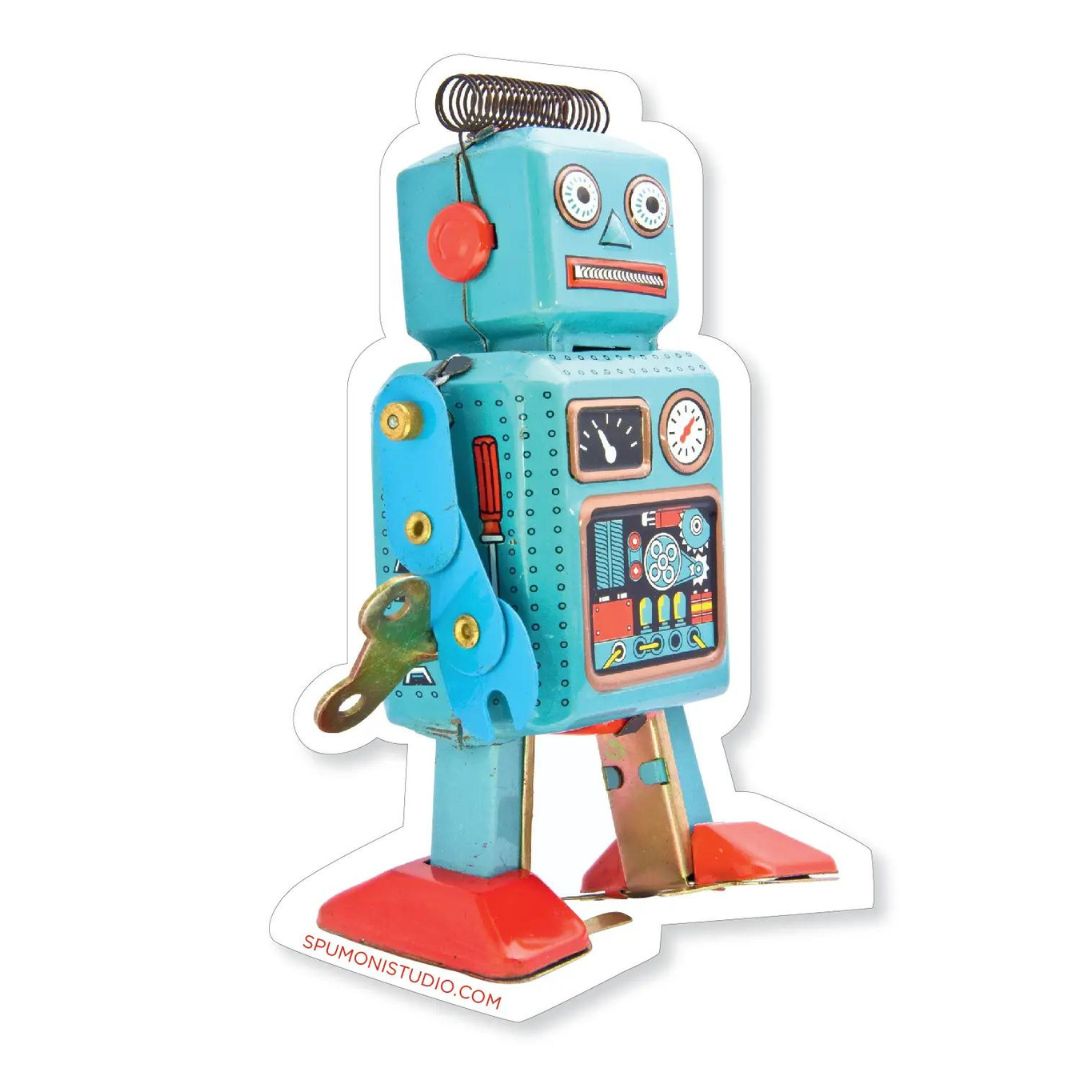 GISM Robot Sticker – Feliz Modern