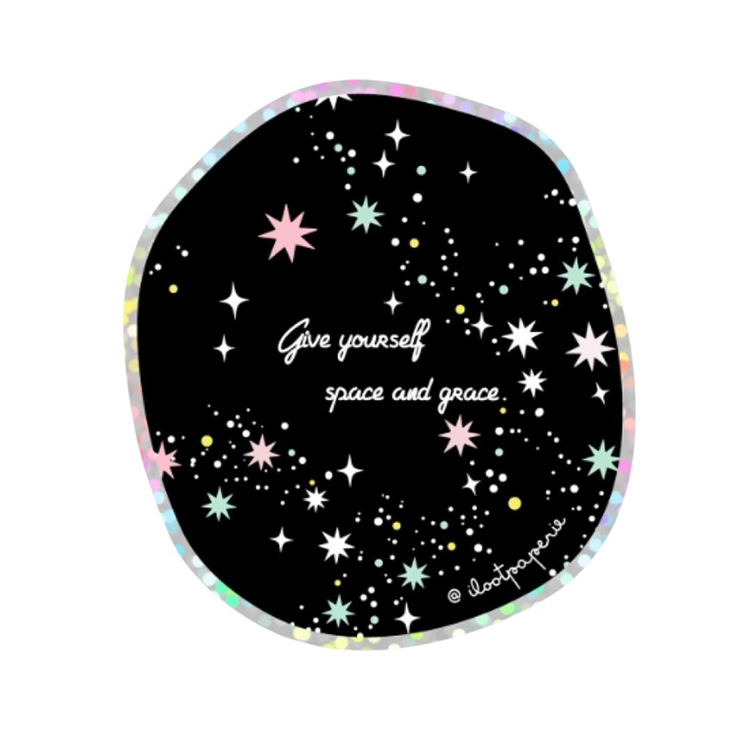 ILOE Space & Grace Sticker – Feliz Modern