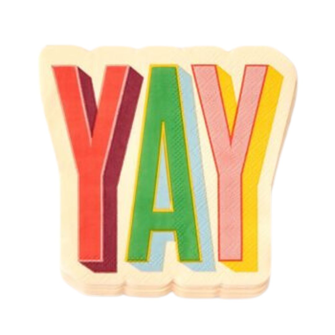 PPSW "Yay" Napkin – Feliz Modern