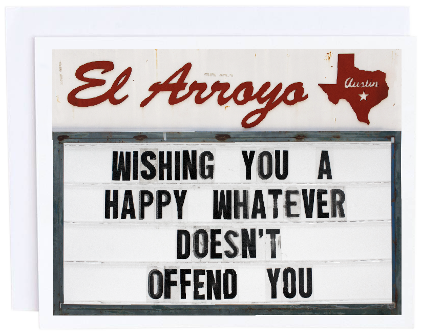 CPC* Happy Whatever Card – Feliz Modern