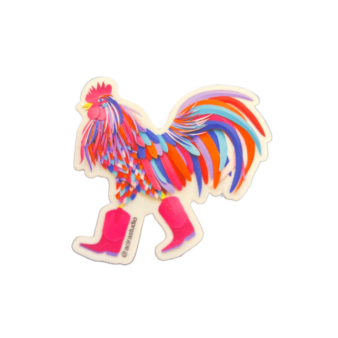 ACRS* Otomi Gallo Sticker – Feliz Modern