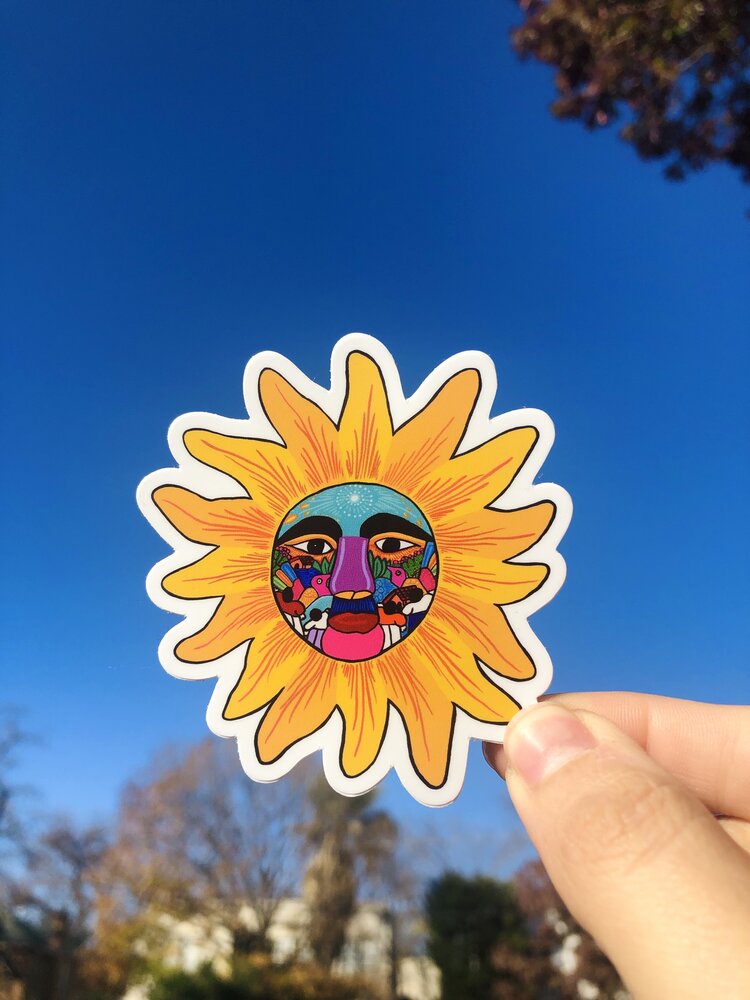 NAT* Sol Sticker – Feliz Modern