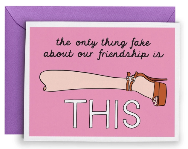 HHA* RHONY Leg Card – Feliz Modern