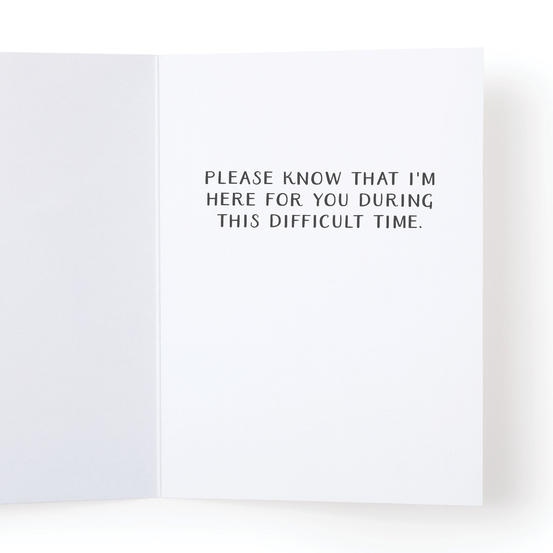 ONKS* So Sorry for Your Loss Teardrop Greeting Card – Feliz Modern