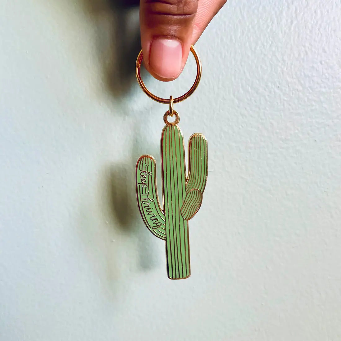 PSDS Saguaro Keychain – Feliz Modern