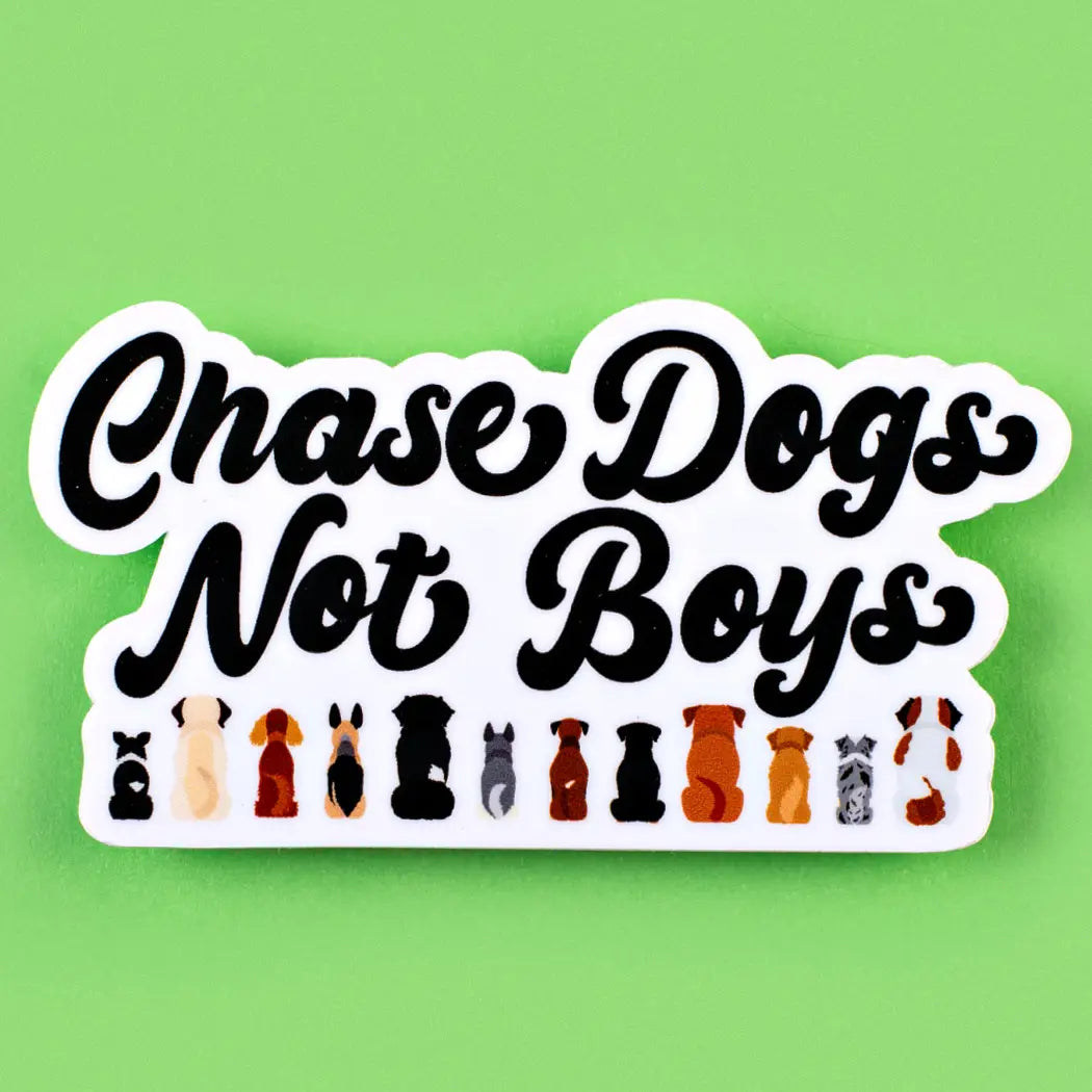 BDTG Chase Dogs Sticker – Feliz Modern