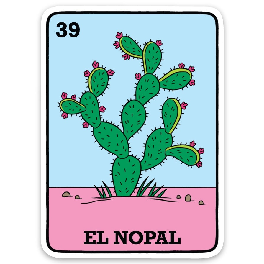 TFND El Nopal Die Cut Sticker – Feliz Modern