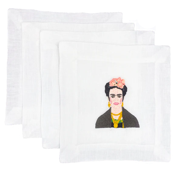 LTRMD Frida Embroidered Napkins – Feliz Modern