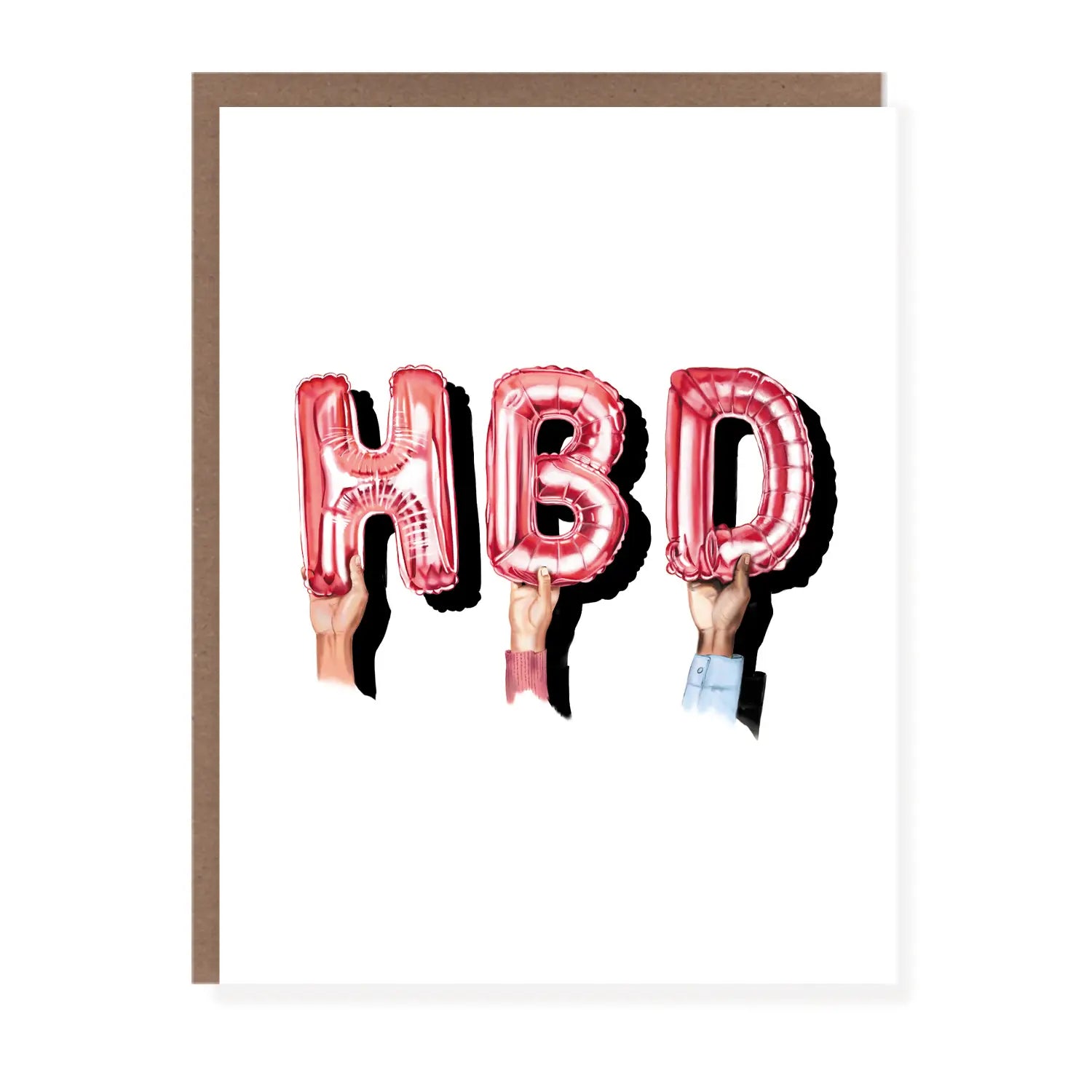 MSS Balloon HBD Card – Feliz Modern