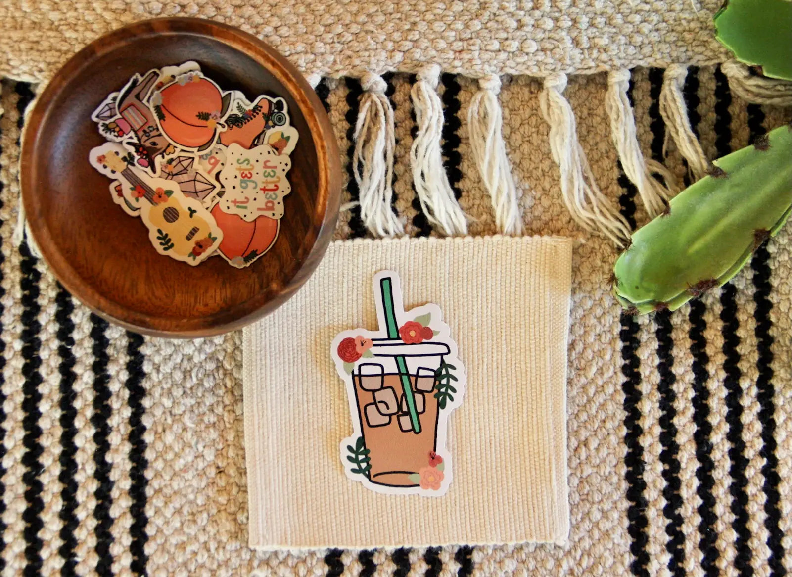 GTST Iced Coffee Sticker – Feliz Modern