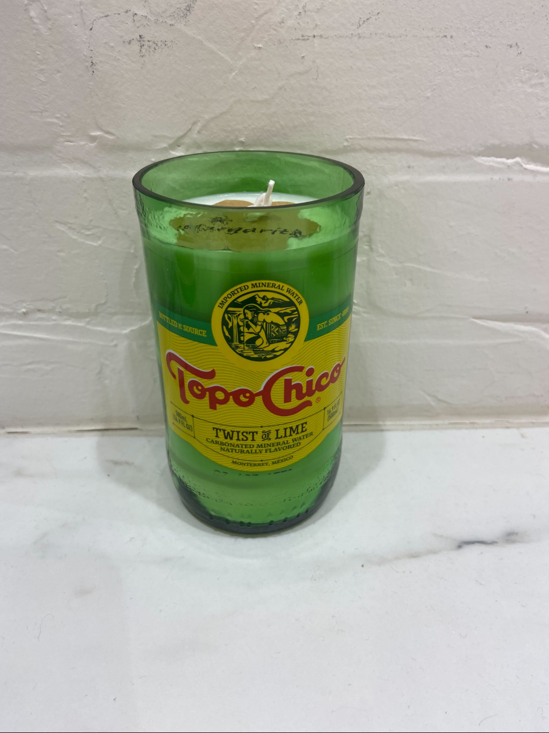 HASH Topo Chico Glass Candles – Feliz Modern