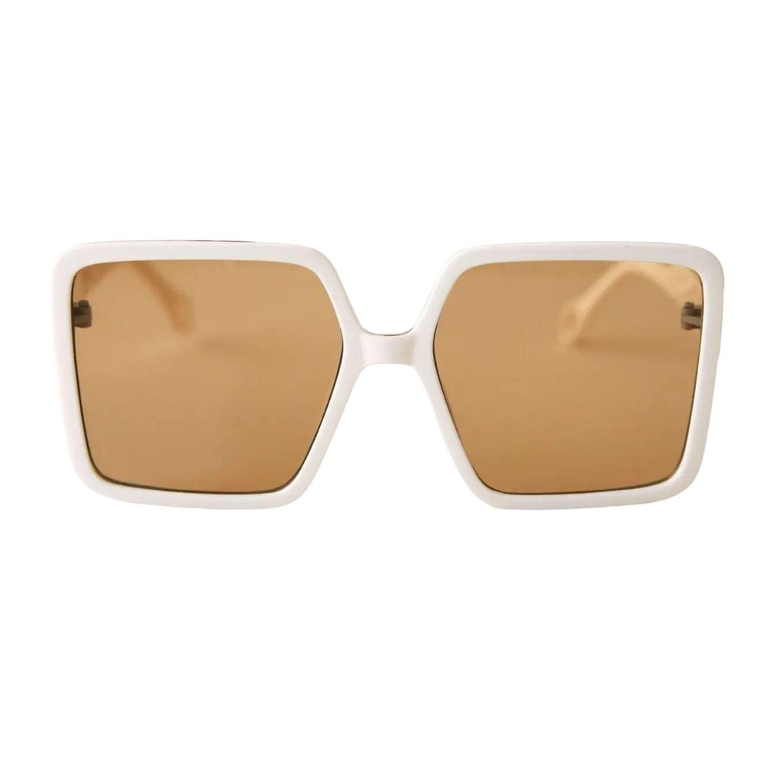 SNST White 70's Sunglasses – Feliz Modern